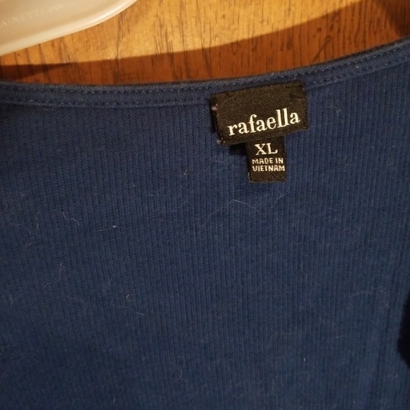 Rafaella | Sweaters | Sweater Cardigan With Ruffled Front | Poshmark